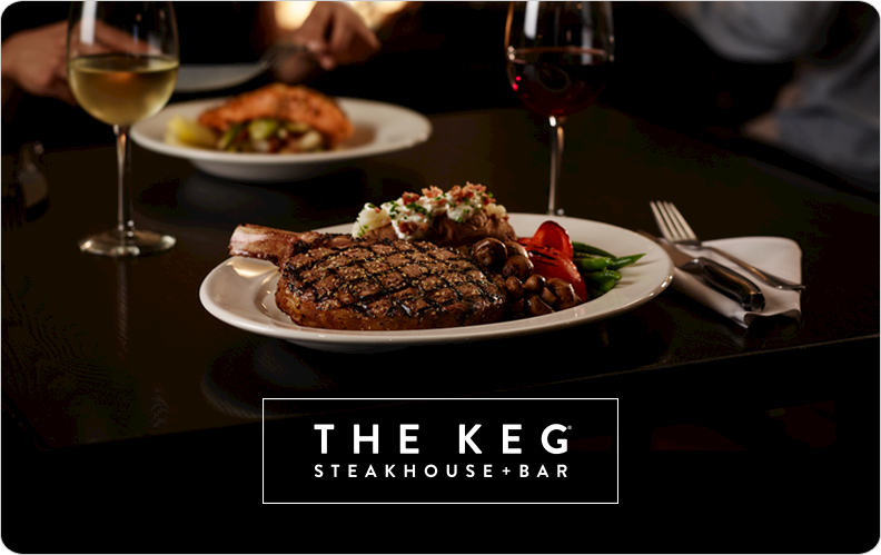 The Keg Steakhouse & Bar Online Gift Card (Electronic Delivery ...
